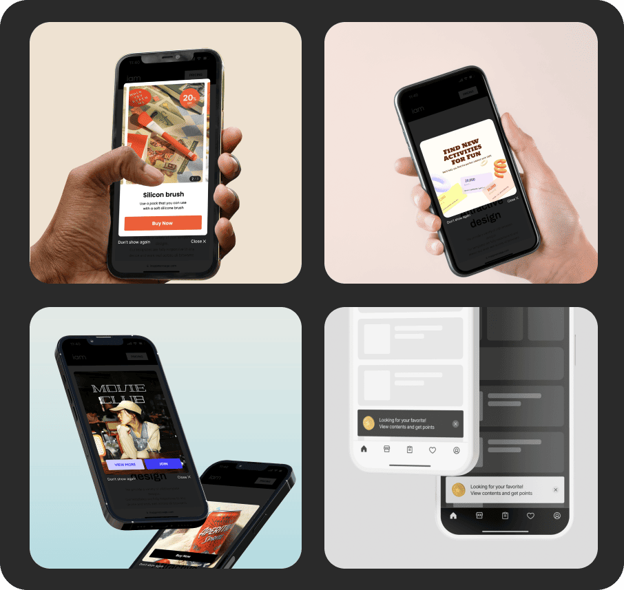 In-App Message: 5 Secrets to Success | IAM Studio | Blog