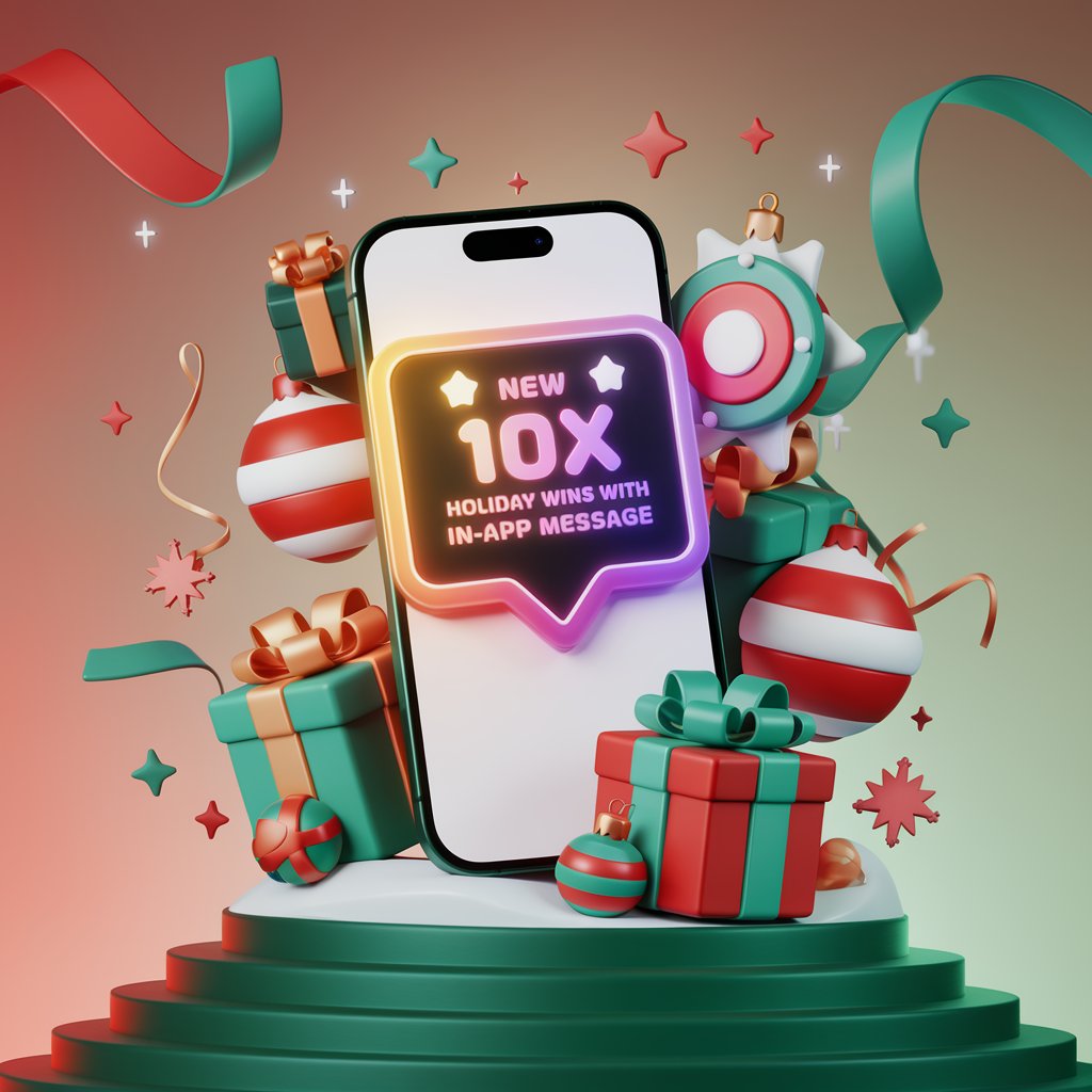 New 10X Holiday Wins with In-App Message | IAM Studio | Blog